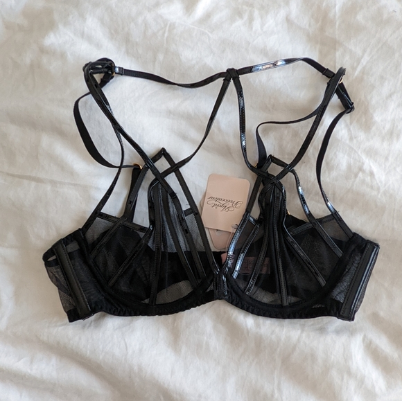 Agent Provocateur | Intimates & Sleepwear | Agent Provocateur Jet Black ...